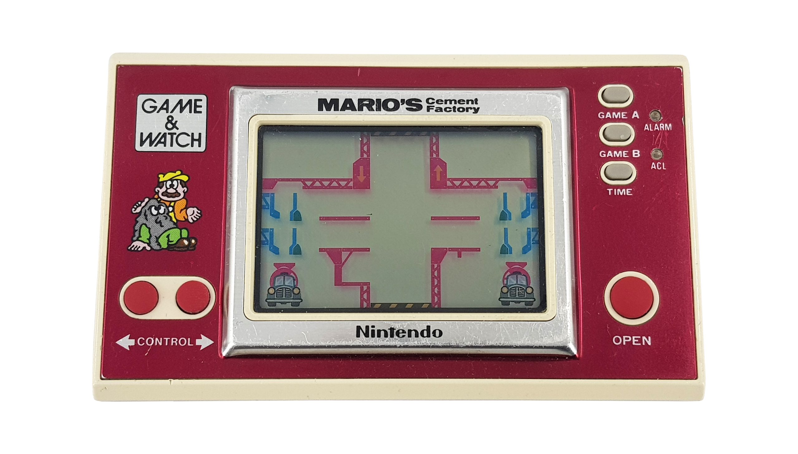 HomeComputerMuseum - Nintendo Game & Watch Mario's Cement Factory