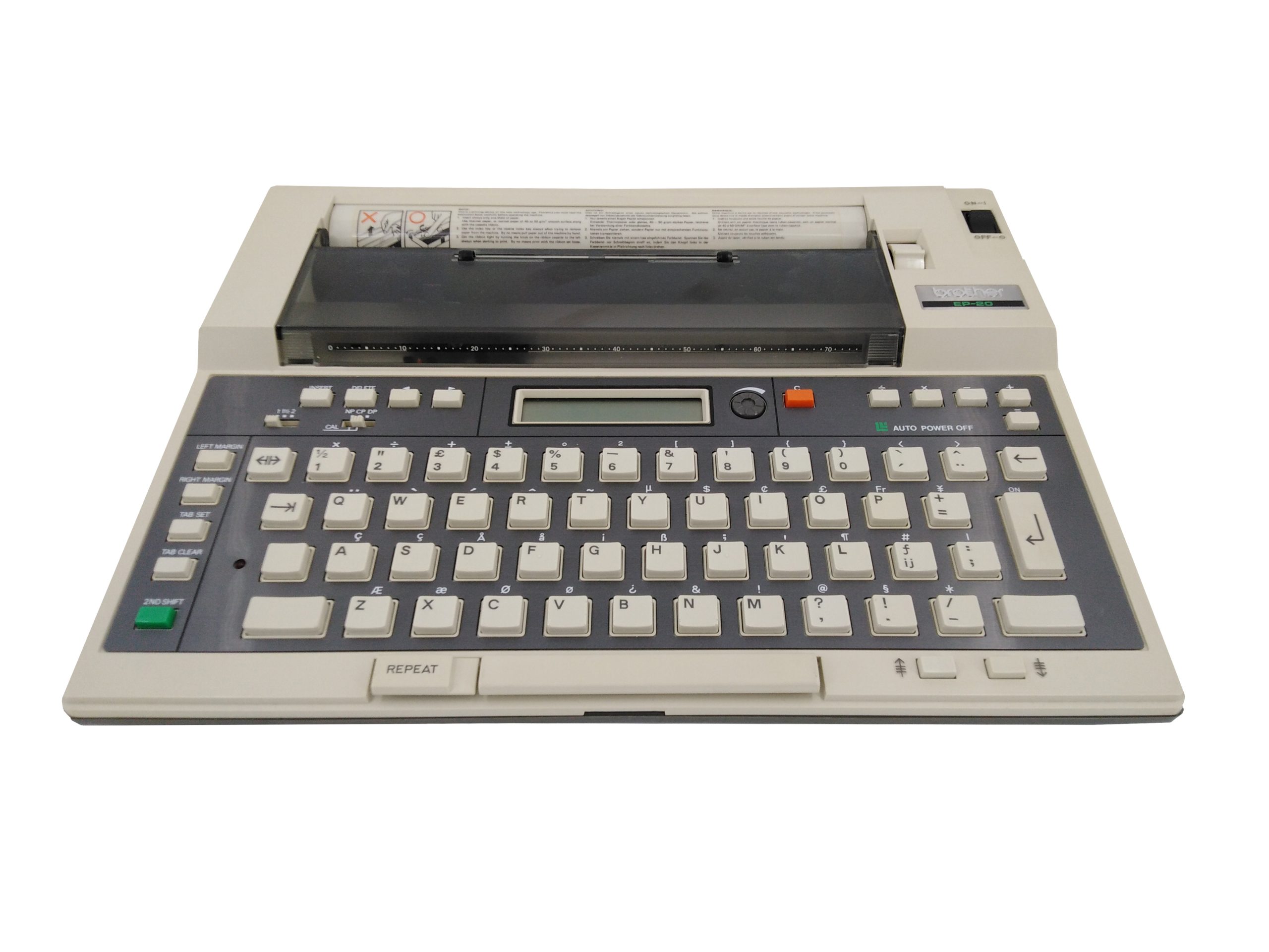 HomeComputerMuseum - Brother EP-20